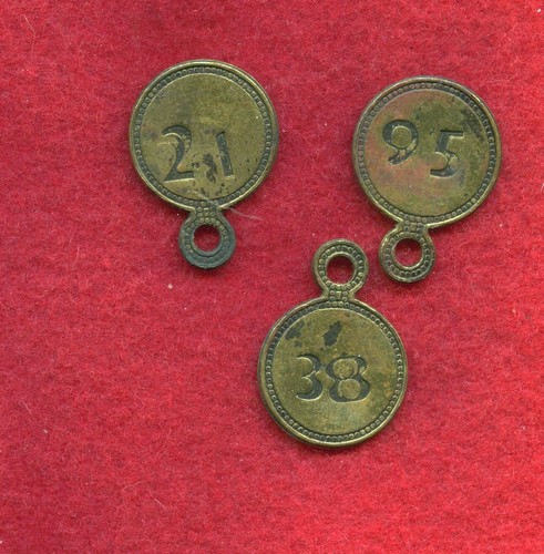 Hawaii Oahu Plantation Bango Hawaiian early ethnic identification tag ...