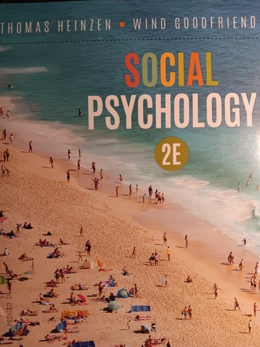 (SHRINK-WRAPPED) Social Psychology, Goodfriend, Wind PAPERBACK ...