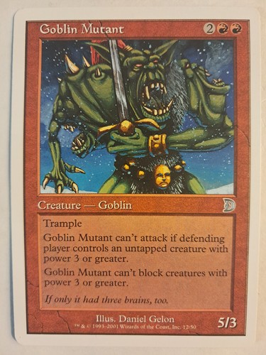 Goblin Mutant (12/50) Deckmasters NM MTG Magic the Gathering BULK ...