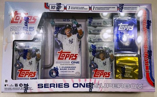 2025 TOPPS BASEBALL SERIES 1 FACTORY SEALED SUPERBOX | eBay