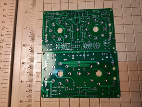 mini PCB 2.5x4 For 6em7 Single-ended tube amplifier pcb only | eBay