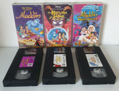 Aladdin (1992 film) VHS Films for sale | eBay