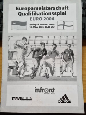 Football International Fixture Programmes for sale | eBay