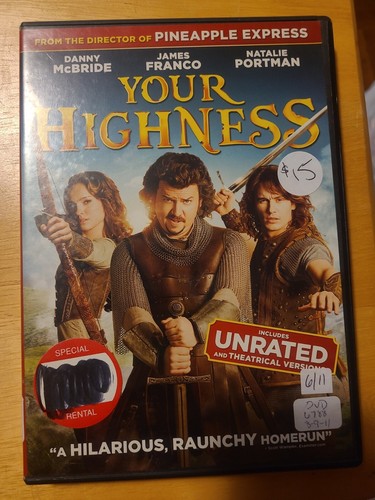 Your Highness (DVD, 2011) 25192044236| eBay