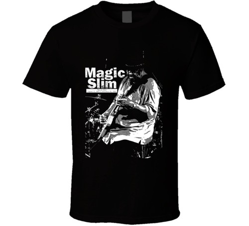 Magic Slim Blues Guitarist Chicago RIP legend music fan t shirt | eBay