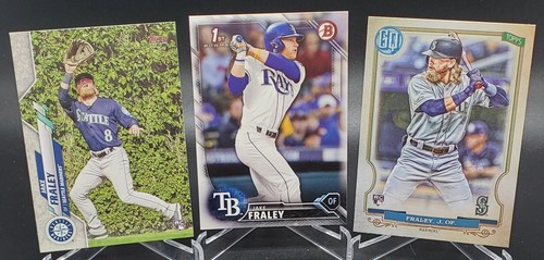 Jake Fraley RC Rookie Lot x3 2020 Topps, Gypsy Queen & 2016 Bowman ...