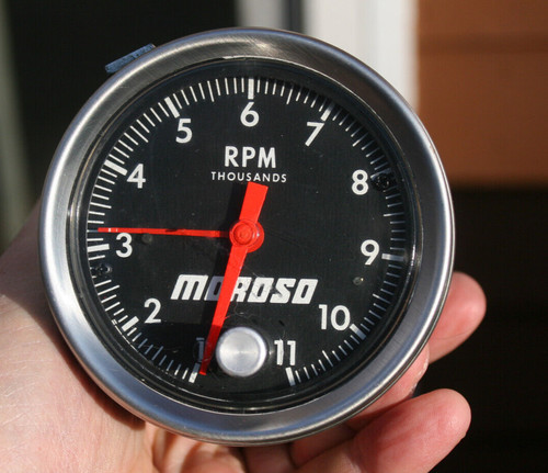 Moroso Vintage 11K 11,000 RPM Tachometer w/ Tell Tale Feature | eBay