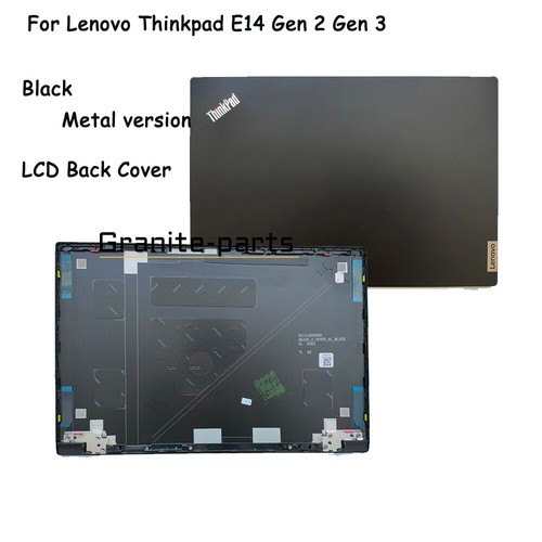 For Lenovo Thinkpad E14 Gen 2 / 3 LCD Back Cover Rear Lid Metal ...