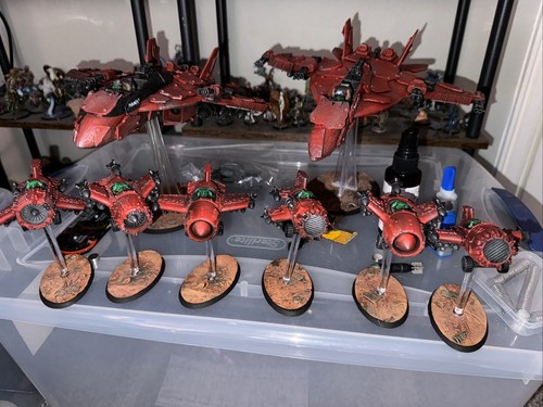 Orkz Customized Daka Jets + 6 Death Kopta Grot Proxies. Warhammer 40K ...