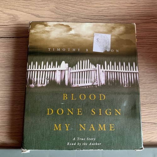 Blood done sign my name Timothy Tyson abridged 5 cds Audiobook Shelf195 ...