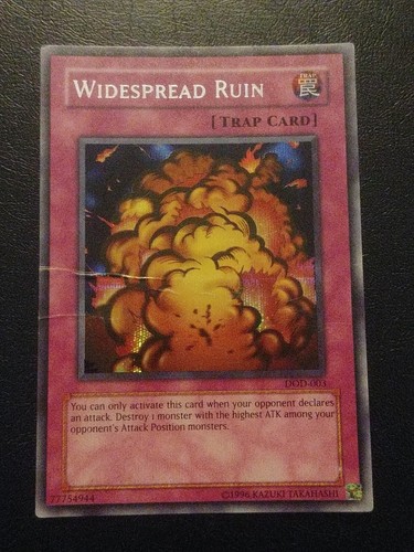 Yu-Gi-Oh! TCG Widespread Ruin Yu-Gi-Oh! The Dawn of Destiny Promotional ...