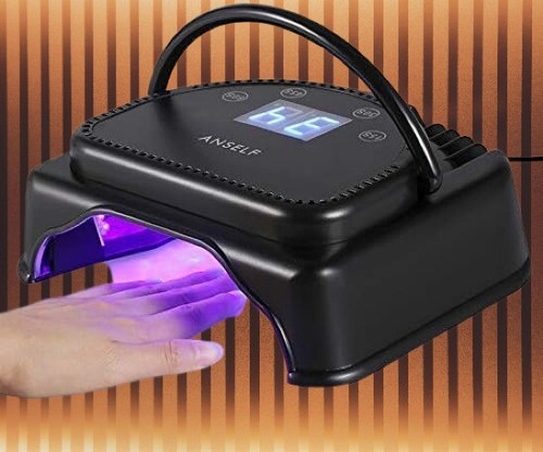 Gel Nail Lamp Anself 64W Pro LED Curing Dryer Lamp Nail Polish Machine ...