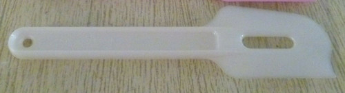 Tupperware 8" Paddle Spatula Mix Stir Whisk & Scraper Gadget White New ...