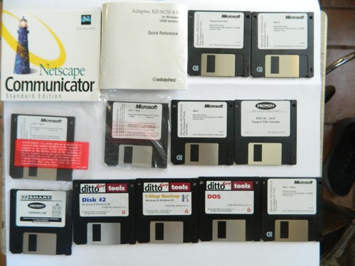 Vintage Software~3.5” Disk Microsoft Windows Setup–Netscape ...