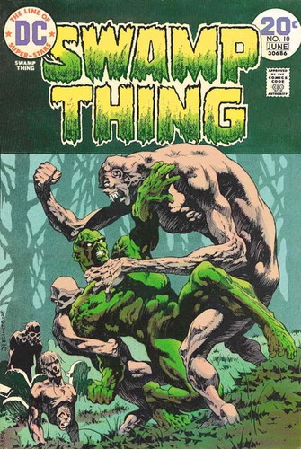 Swamp Thing (1st Series) #10 FN; DC | Bernie Wrightson - we combine ...