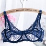 Very Sexy Romantic Sheer Lace Underwire Unpadded Bra Size 34B, 36B, 38B ...