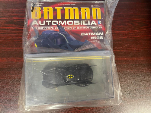 BATMAN AUTOMOBILIA BATMOBILE #44 BATMAN #526 1:43 DC EAGLEMOSS FIGURE ...