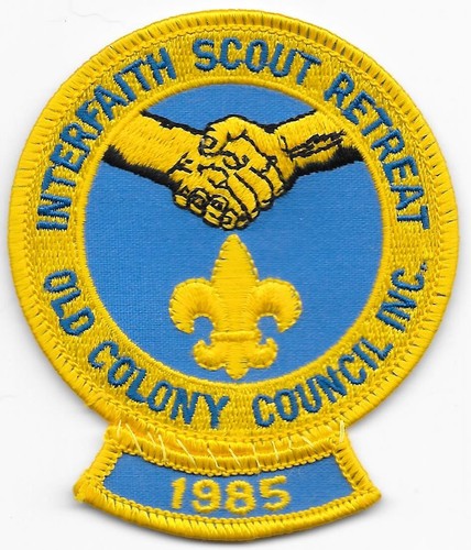 1985 Interfaith Scout Retreat Old Colony Council Boy Scouts of America ...