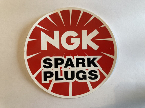 NGK Motorcycle Spark Plugs 5 Inch Sticker | eBay