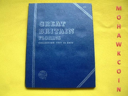 #8010 GREAT BRITAIN FLORINS 1941 TO DATE- NEW WHITMAN FOLDER | eBay