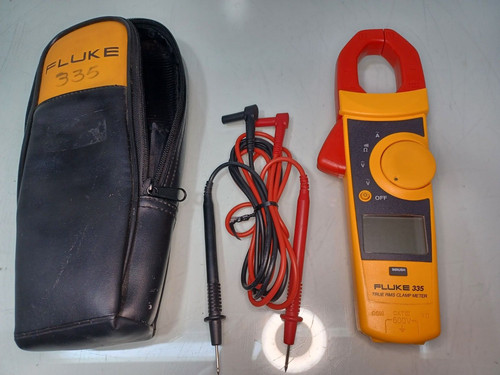 Fluke 335 True-RMS 600A AC Current Clamp Meter w/ TL75 Leads & Case | eBay