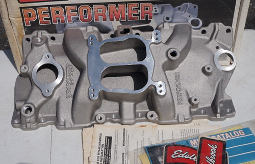 Edelbrock 2101 Performer Intake Manifold New in Box w/ Paperwork | eBay