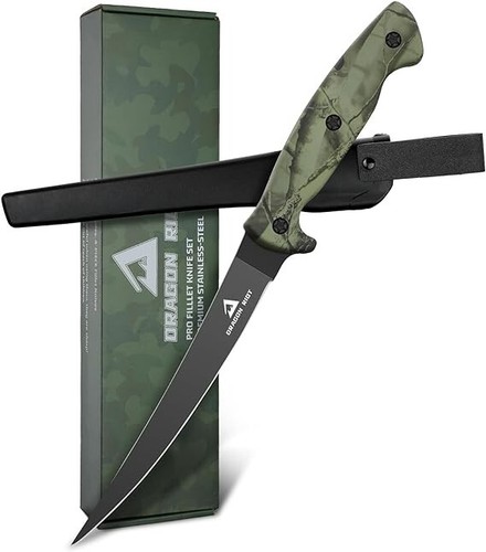 Dragon Riot Pro Fillet Knife Premium Stainless Steel 9 in | eBay
