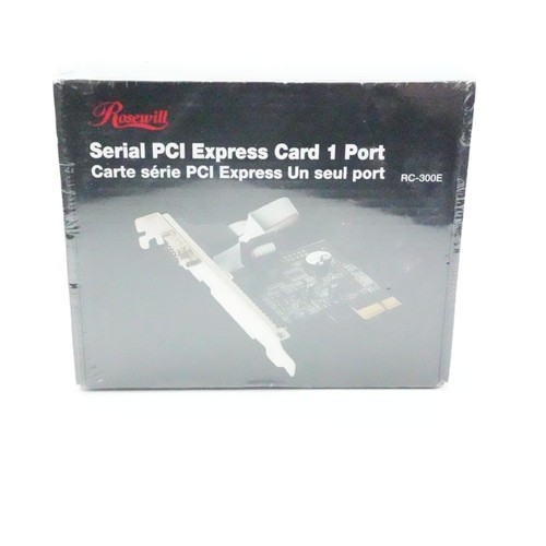 Rosewill Serial PCI Express Card 1 Port Model RC-300E 230400bit/s tran ...