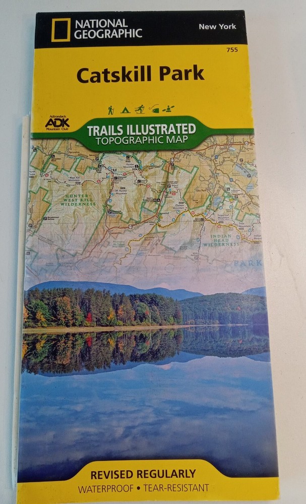 Buy National Geographic Trails Illustrated Map, 755: Catskill Park Map