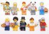10 NEW LEGO MINIFIG RANDOM LOT mystery figure minifigure city town ...