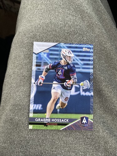 2022 Topps Premier Lacrosse League PLL card GRAEME HOSSACK 19 | eBay