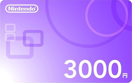 Nintendo eShop Gift Card ¥3000 (Japan Digital Version) | eBay