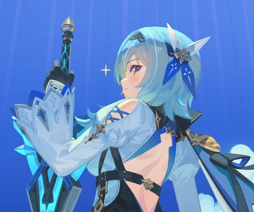 Anime genshin impact eula games Playmat Game Mat Desk | eBay