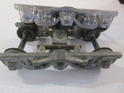 O Scale Parts: Second Pair of 6 Wheel Passenger Car Trucks (Diecast ...