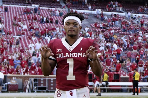 OKLAHOMA SOONER QUARTERBACK KYLER MURRAY 8X10 PHOTO W/BORDERS | eBay