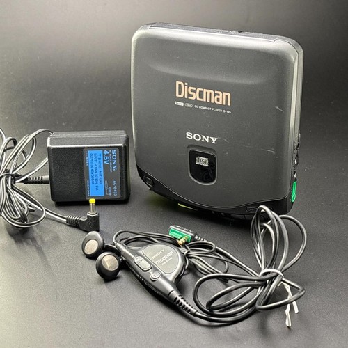 Sony Discman Portable CD Player Vintage Works Tested Retro Music | eBay