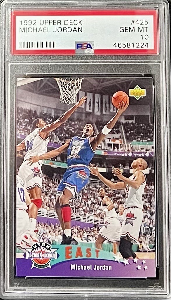 Michael Jordan 1992 Upper Deck #425 All-Star Price Guide - Sports Card ...