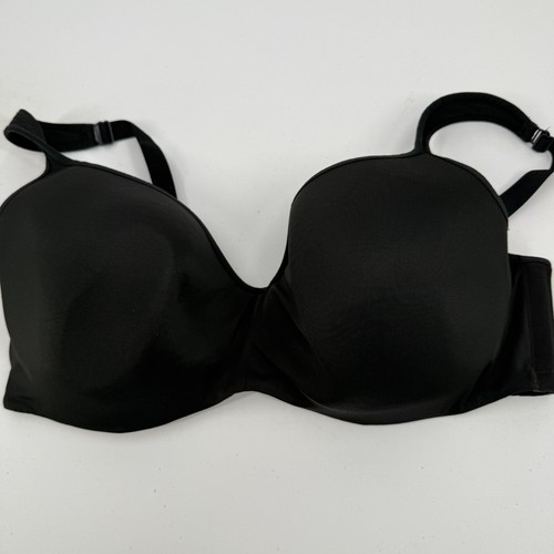 Lane Bryant Cacique 40F Black Lightly Lined Balconette Underwire Bra ...