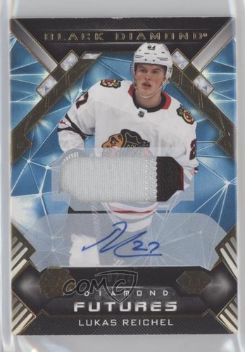 2022-23 Black Diamond Futures Premium Relic /25 Lukas Reichel Rookie Auto RC | eBay