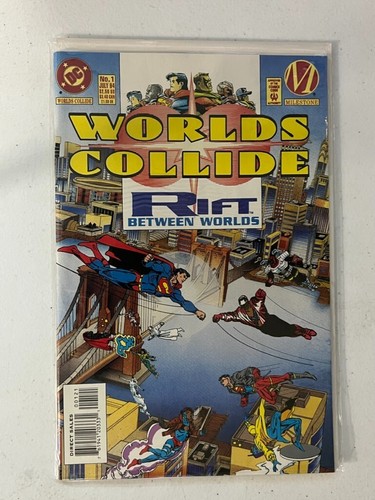 Worlds Collide Rift Between Worlds #1 DC/Milestone Comics 1994 ...