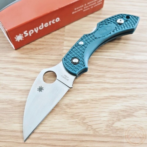 Spyderco Dragonfly 2 Lightweight Blue FRN 2.28" K390 Pocket Knife ...