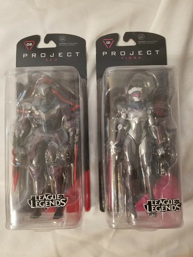 League Of Legends - PROJECT ZED AND PROJECT FIORA Action Figures ...