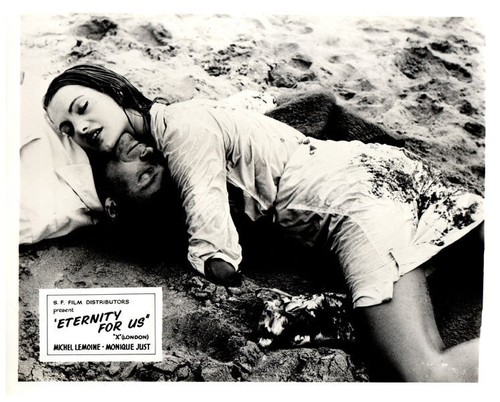 Eternity For Us Original Lobby Card Monique Just Sylvia Sorrente Leggy ...