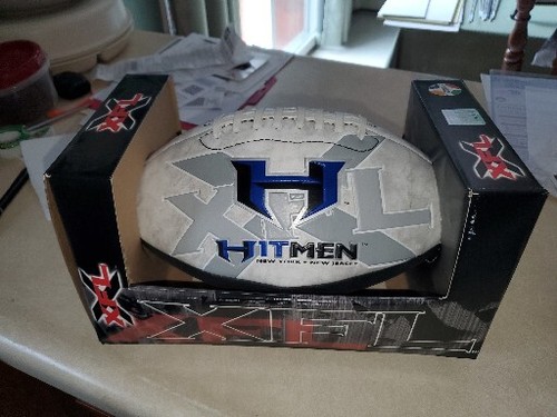 XFL NY/NJ HITMEN FULL SIZE FOOTBALL 2001 NEW IN BOX RARE | eBay