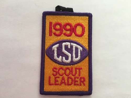 1990 Istrouma Area Council LSU Scout Leader Usher patch | eBay