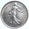 1965 FRANCE French LARGE Silver 5 Francs Coin w La Semeuse SOWER WOMAN ...