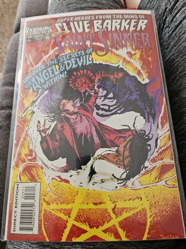 Clive Barker's Saint Sinner Comic Book #3 Razorline Marvel | eBay