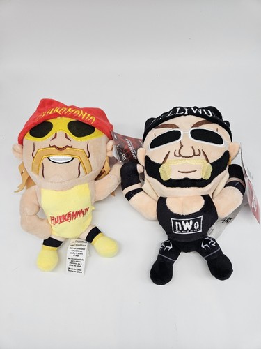 WWE Wrestling Hulk Hogan Hulkamania/Hollywood NWT 9" Plush Exclusive ...