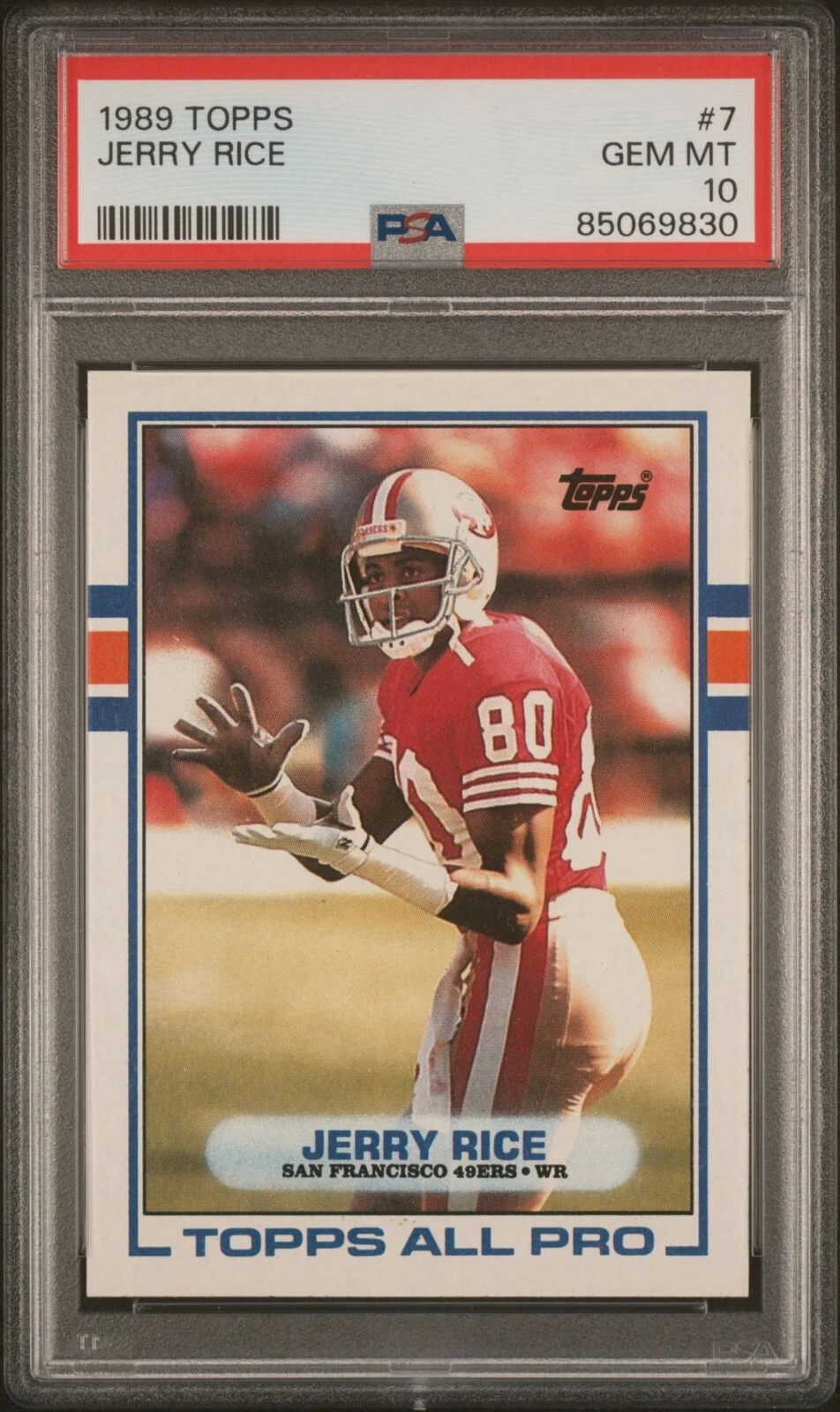 Jerry Rice 1989 Topps #7 Base Price Guide - Sports Card Investor