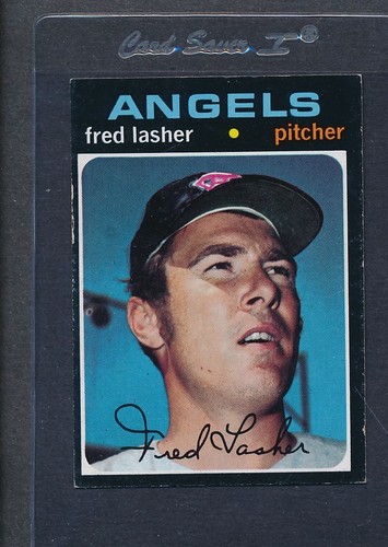 1971 Topps #707 Fred Lasher Angels EX *5275 | eBay